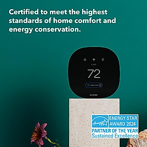 Ecobee3 Lite SmartThermostat, Black
