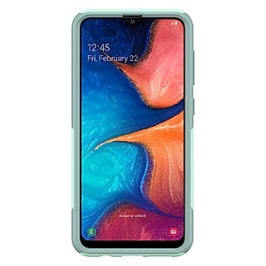 OtterBox COMMUTER SERIES LITE Case for Samsung Galaxy A20 - Retail Packaging (OCEAN WAY - AQUA SAIL/AQUIFER)