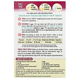 Namaste Foods, Gluten Free Spice Cake Mix, 26-Ounce Bags (Pack of 1)