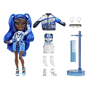 Rainbow High Coco Vanderbalt- Cobalt Blue Fashion Doll. 2 Designer Outfits to Mix & Match with Accessories, Great Gift for Kids 6-12 Years Old and Collectors