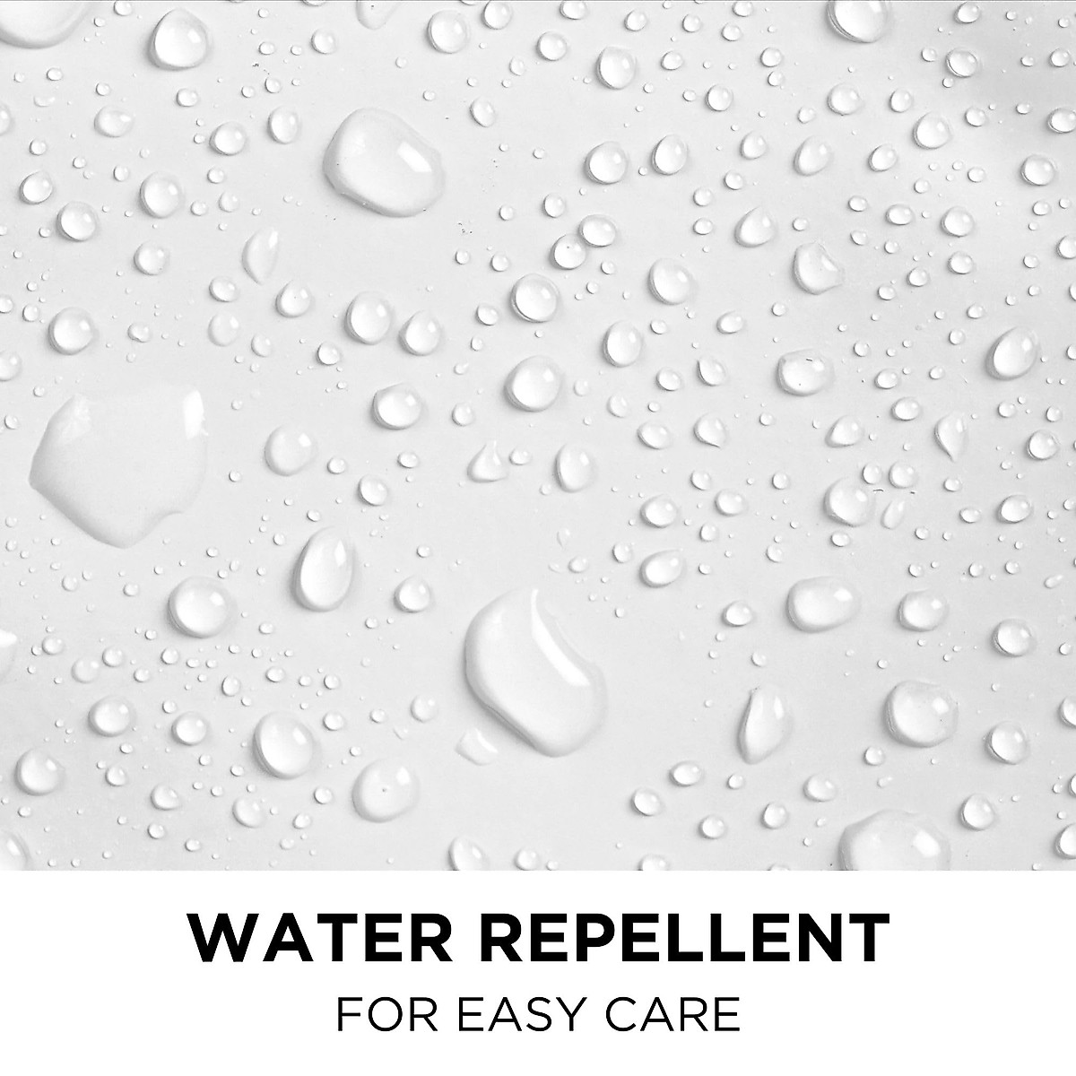 Hookless RBH14HH12 Polyester with PEVA Snap-In Shower Curtain Liner, Frosty White, 70 X 54in