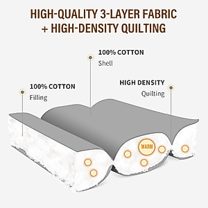 SahSahCasa Quilt King Size, King Quilt Set, 100% Cotton King Quilt Bedding Set Bedspread, Patchwork Farmhouse Quilt, Plaid Lightweight Rustic Quilts Comforter for King Bed, Beige, for All Season