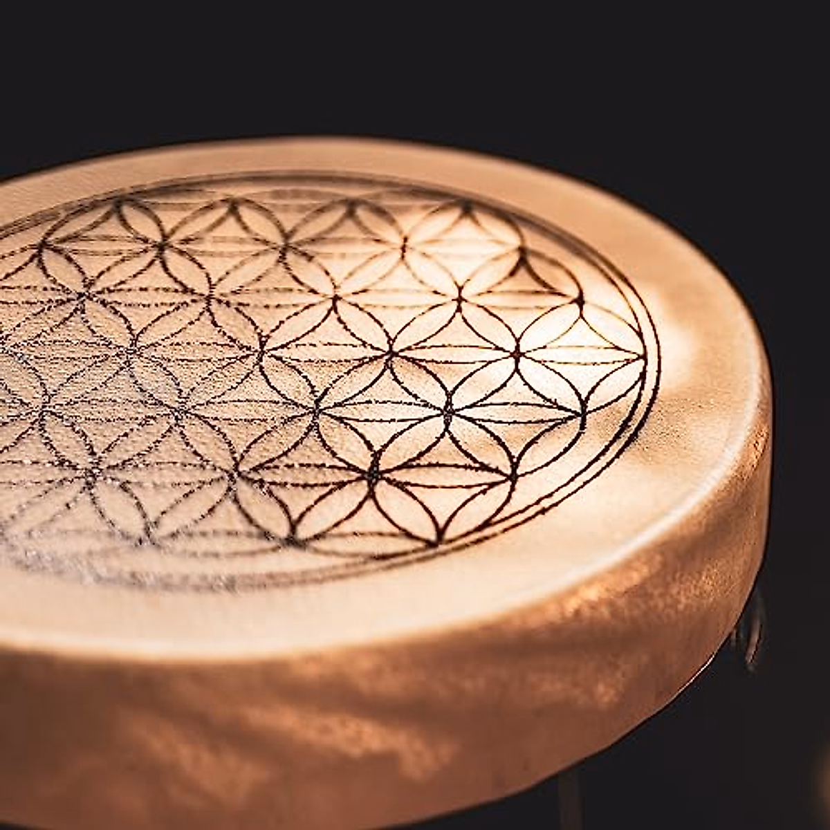 Meinl Sonic Energy 15" Native American Style Hoop Shaman Drum with Mallet For Meditation, Sound Healing Therapy, ASMR, Yoga