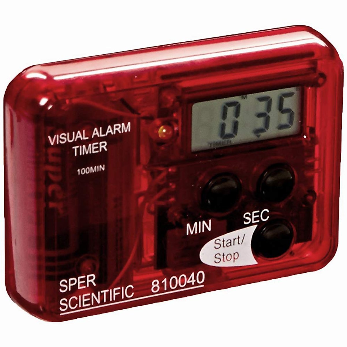 Timer: 99 Minute with Flashing Light/Alarm - Sper Scientific (810040)