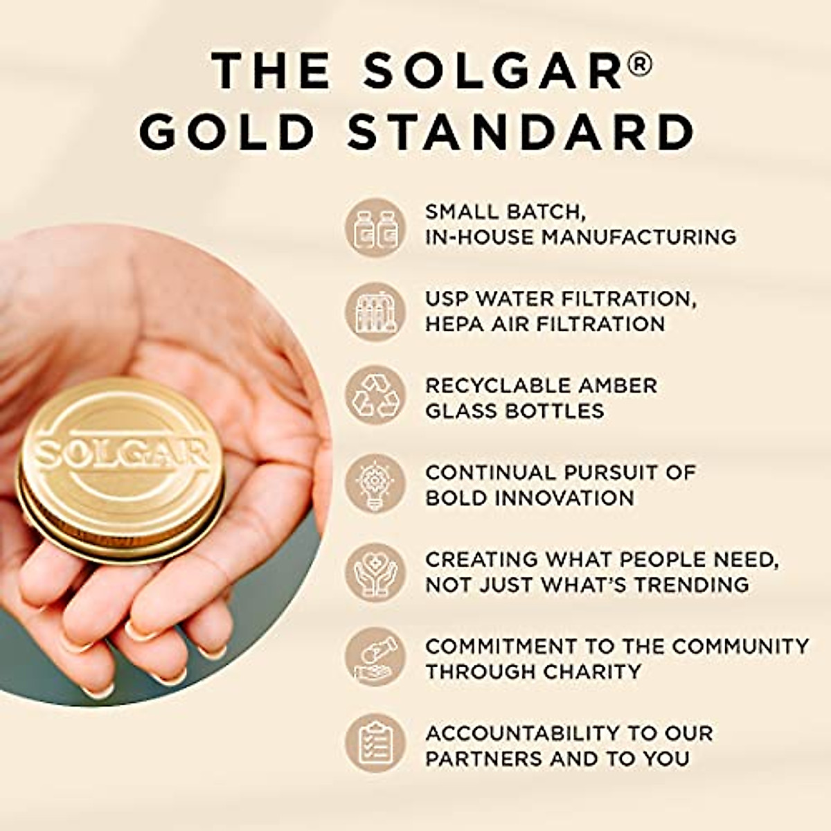 Solgar Reduced L-Glutathione 250 mg, 60 Vegetable Capsules - Antioxidant Support - Free Form Amino Acids - Non-GMO, Vegan, Gluten Free, Dairy Free, Kosher - 60 Servings