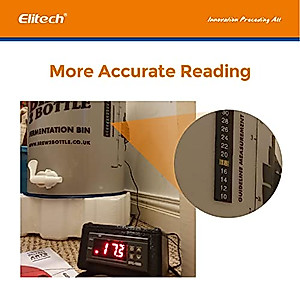 Elitech STC-1000 Temperature Controller Origin Digital 110V Centigrade Thermostat 2 Relays