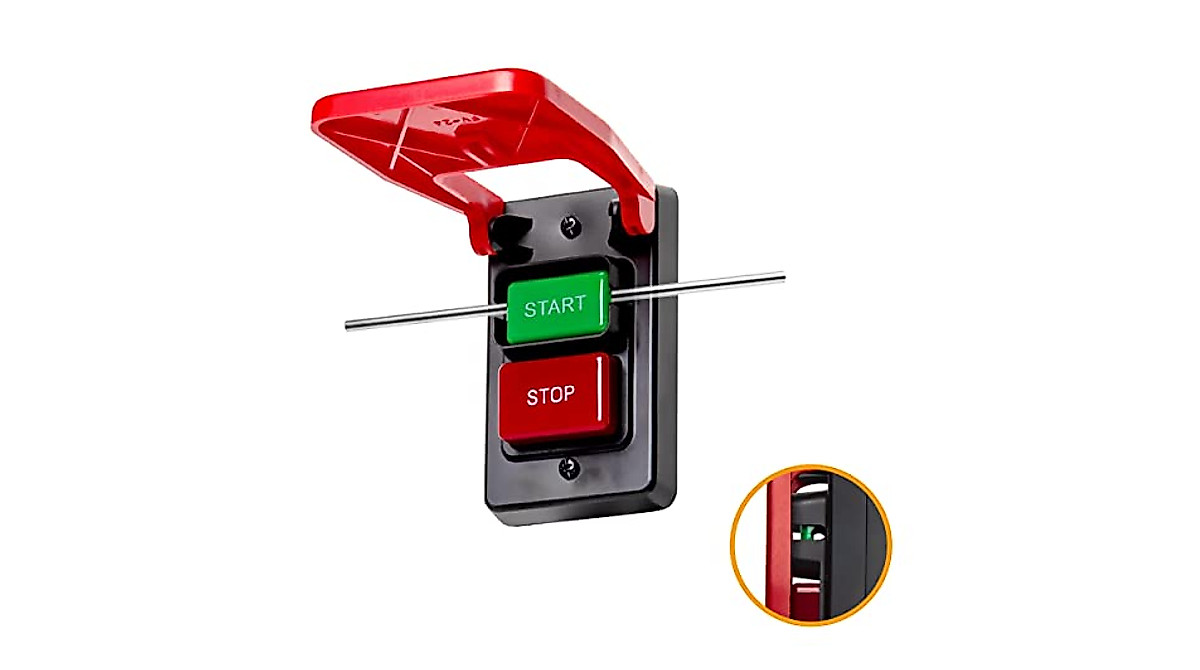 POWERTEC Paddle Switch - Safe Tool Control for Workshops