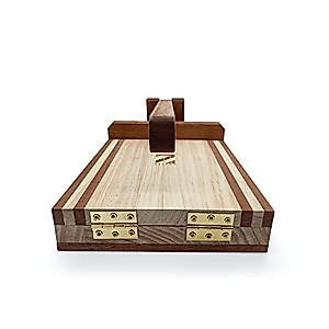 Zelvox Wooden Tortilla Multi-Press,"12 Inch", Series 2,Corn Tortilla Press for Homemade,Roti, Burritos,Taco, Empanadas, tostones, hallacas and More, perfect for Your Home and Business