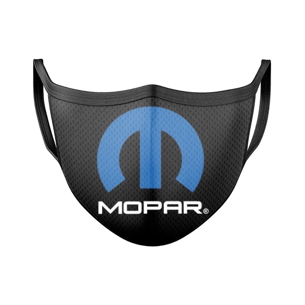 PINK PISTONS Mopar Mask Classic Breathable Face Masks & Dust Cover w/Outer Knit Mesh Filter & Adjustable Soft Elastic Earloops - Inner & Middle Cotton Layer - Protective Washable & Reusable