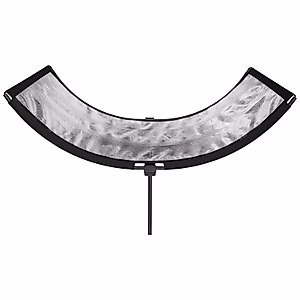 Westcott Eyelighter 3 - The Original Curved Reflector. Includes Silver, White, and Sunlight Fabrics for Portrait and Headshot Photgraphy