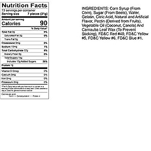 Albanese World's Best Mini Assorted Fruit Gummi Worms, 5lbs of Easter Candy, Great Easter Basket Stuffers