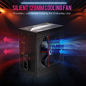G.Skill MB850G PSU, 80 Plus Gold, Fully Modular ATX Power Supply 850 Watt, Compact 140mm Size, 120mm Cooling Fan, Gaming Computer Power Supply