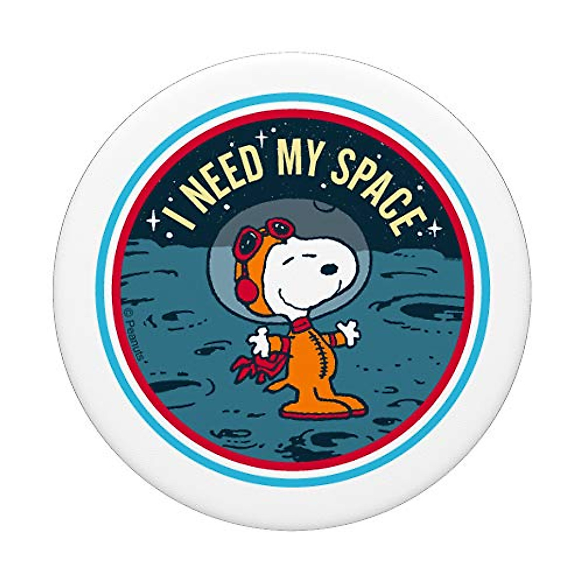 Peanuts Snoopy I Need Space PopSockets PopGrip: Swappable Grip for Phones & Tablets