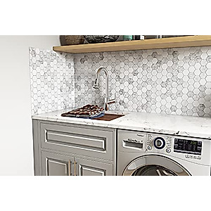 Ruvati 23" x 19" x 13" Deep Laundry Utility Workstation Sink Undermount 16 Gauge - RVU6320