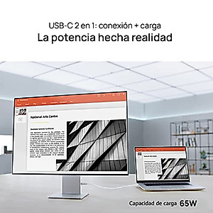 HUAWEI MateView 28.2" Monitor, 4K+ UHD Wireless 3.2, IPS, 98% DCI-P3, VESA DisplayHDR 400, Wireless Projection, USB-C, HDMI, Mystic Silver