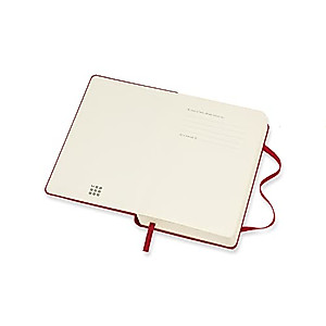 Moleskine Classic 12 Month 2022 Daily Planner, Hard Cover, Pocket (3.5" x 5.5"), Scarlet Red