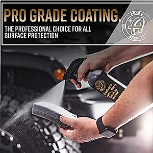 Adam's Polishes Advanced Graphene Ceramic Spray Coating (12oz) - 18+ Month Sprayable Graphene Oxide Ceramic Coating for Cars, Boats, RV's & Motorcycle | Adds Extreme Gloss, Depth, Shine & Protection