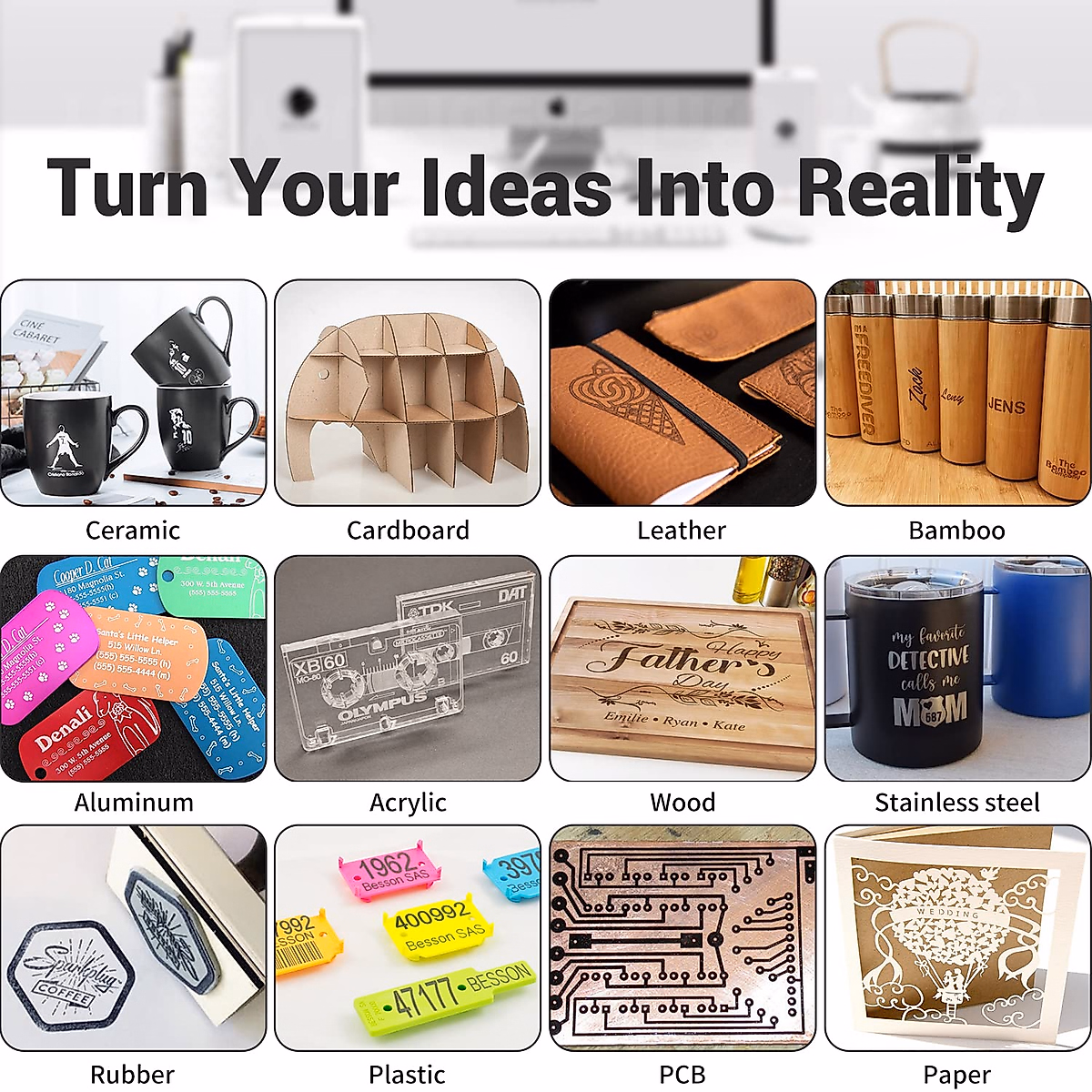 4240 Engraving Machine for Metal, Iklestar 20W Engraver and Cutter for Wood, 5000mW Optical Power, Compressed Spot, DIY Marking (16.54"x15.75")