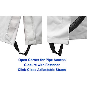 Simple Houseware Air Conditioner Cover Outdoor AC Units Protection