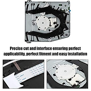 Tgoon CD Drive Replacement, Single Eye Replace The DVD Drive Anti- Plug and Play Game Console Replacement Enclosure for Game Console for Game Lovers