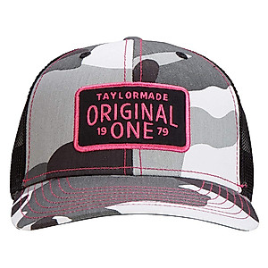 TaylorMade Standard Lifestyle Trucker Hat, Black