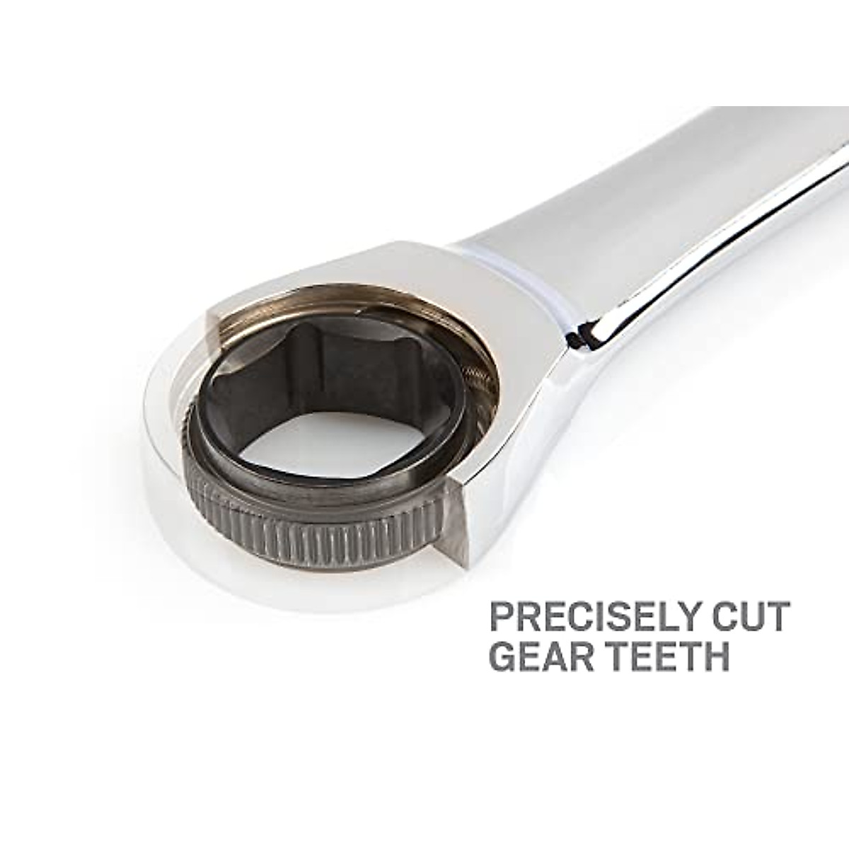 TEKTON 1/2 Inch Stubby Ratcheting Combination Wrench | WRN50010