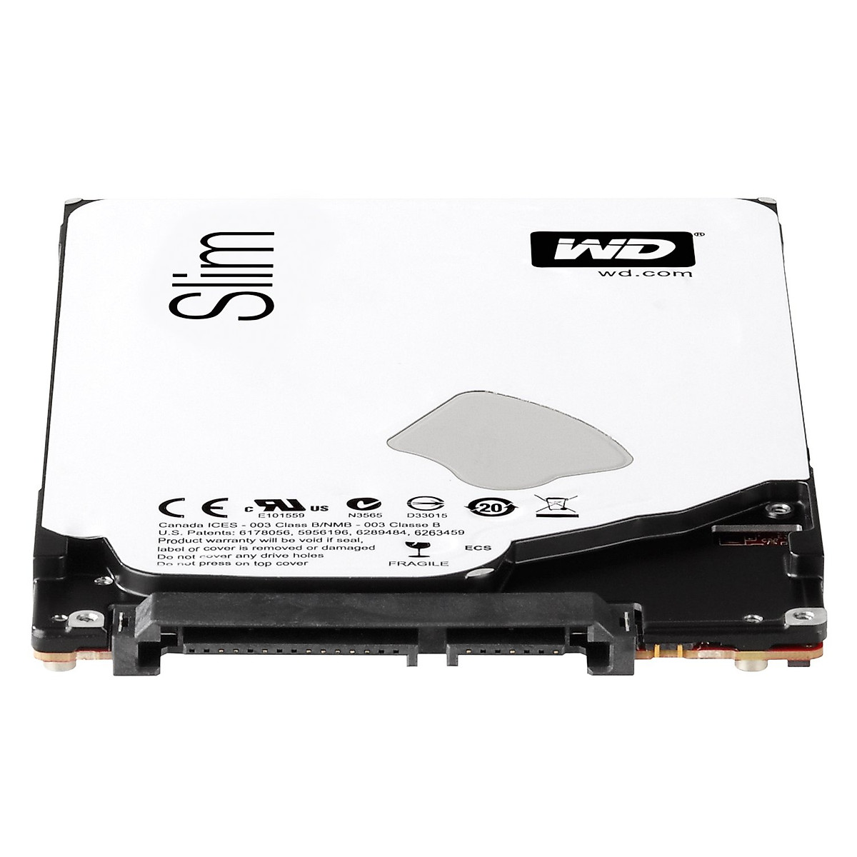 WD Blue 1TB Laptop 7mm Hard Drive: 2.5 Inch, SATA 6Gb/s, 5400 RPM, 8MB Cache (WD10SPCX),Black, grey