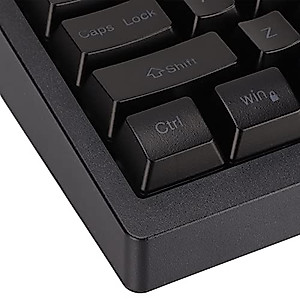 Dpofirs 89 Keys Gaming Keyboard, Waterproof Wired USB RGB Keyboard with High and Low Keycaps and Cool Lighting Effects Wired Keyboard for Windows Gaming PC