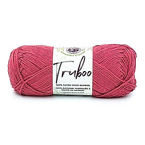 Lion Brand Yarn - Truboo - 6 Pack Assortment with Needle Gauge (Springtime)