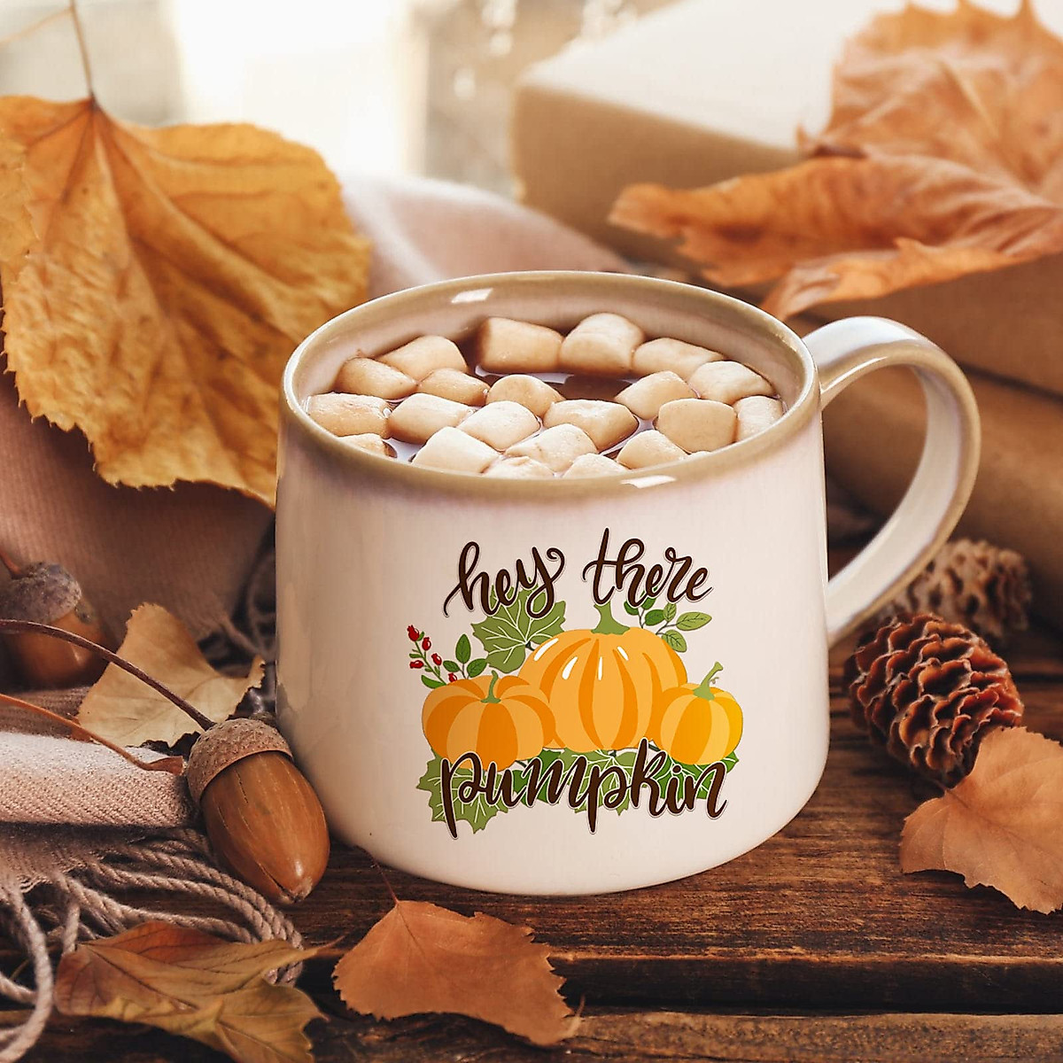 45 Pcs Happy Fall Stickers Decals Thanksgiving Sticker Labels Acorn Pumpkin Autumn Leaf Stickers for Fall Holiday Party Favor Supplies Classroom Decor Card Envelope Gift Wrap Crafts