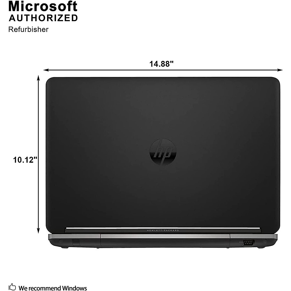 HP Probook 650 G1 Business Laptop, 15.6 Inch FHD (1920x1080) Intel Core i5-4300 up to 3.2GHz, 16G DDR3, 256G SSD, DVD, DP, VGA, Windows 10 Pro 64 Bit-Multi-Language Supports (Renewed)