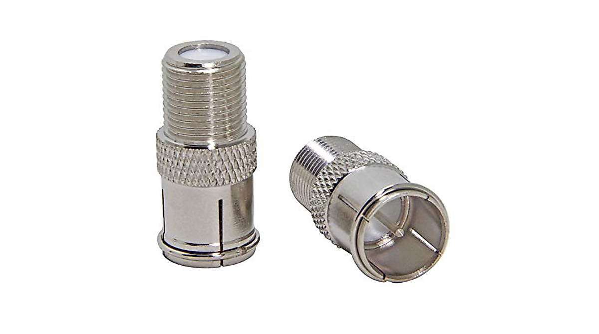 Easy Push On Quick Coax Connectors for Cable TV & RVs