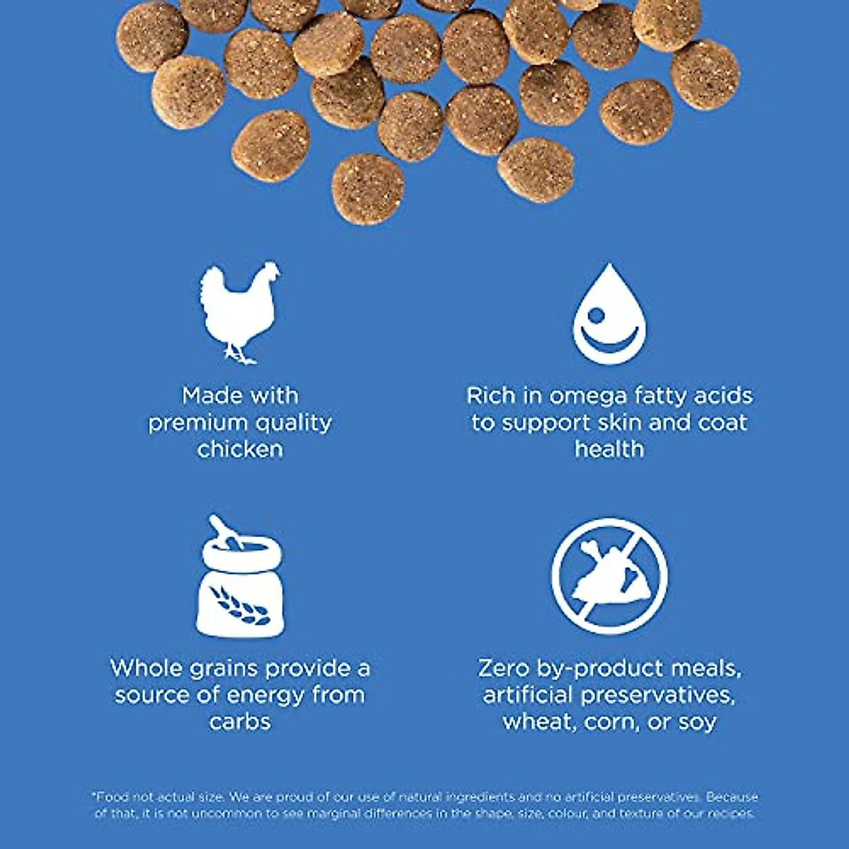 Go! Solutions Skin + Coat Care - Dry Dog Food, 25 lb - Chicken Recipe with Grains for All Life Stages - Complete + Balanced Nutrition for Dogs