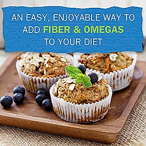 Garden of Life 100% USDA Organic Ground Flax Seed & Chia Blend, Gluten Free Cold Milled Golden Meal Plus Premium Black - Vegan Fiber, Protein and Omega 3 Fatty Acids, 24 Servings, 12 Oz