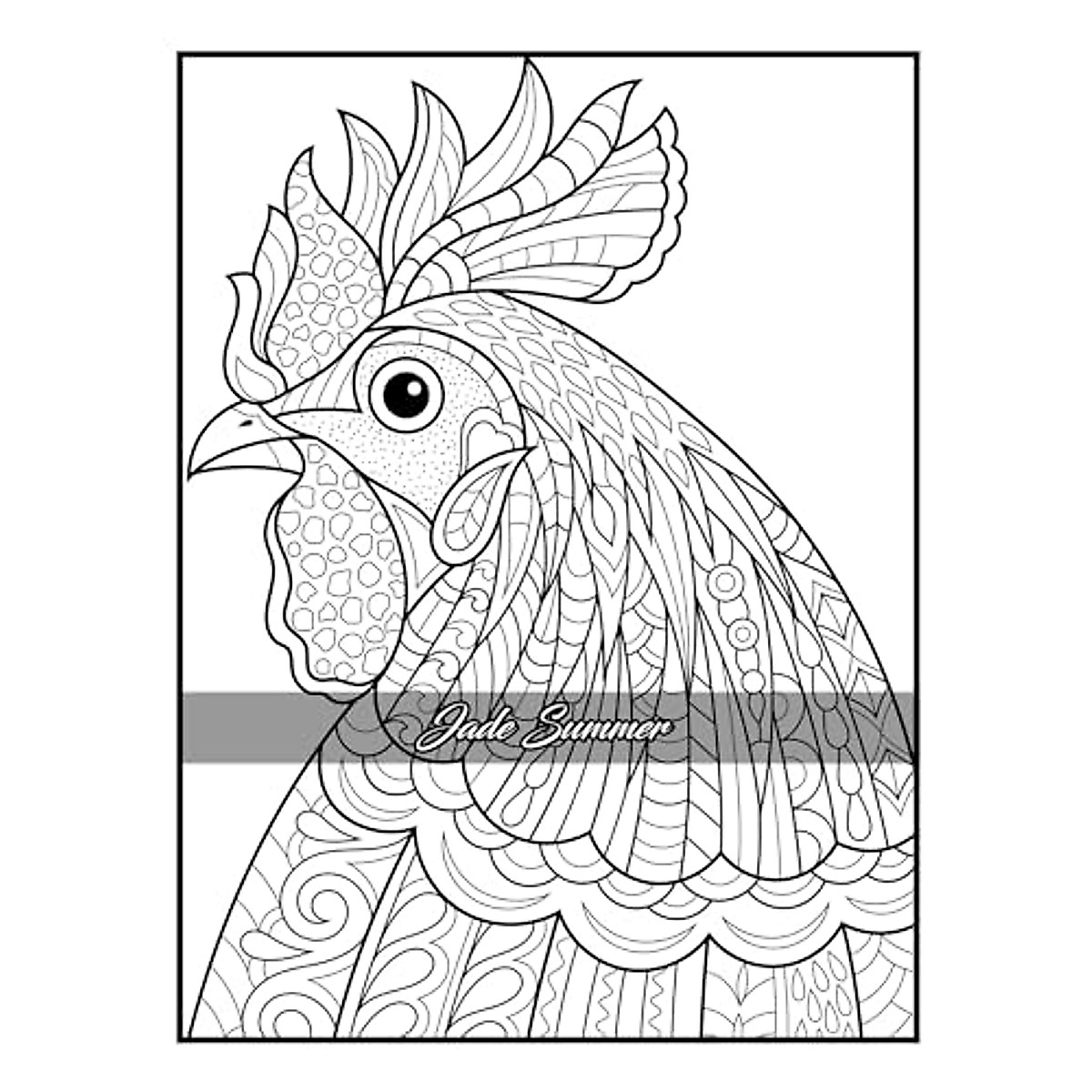 100 Animals: An Adult Coloring Book with Lions, Elephants, Owls, Horses, Dogs, Cats, and Many More!