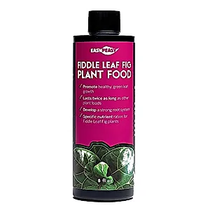 Fiddle Leaf Fig Plant Food 6-2-4, Fast-Acting houseplant Fertilizer for Ficus Lyrata and Ficus Audrey, High Concentrate Balance Nutrient Plant Food