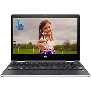 HP Pavilion x360 2-in-1 11.6" HD Touch-Screen Laptop, Intel Pentium N5000, 4GB DDR4 RAM, 512GB Solid State Drive, WiFi, Bluetooth, Webcam, HDMI, Windows 11, Ash Silver