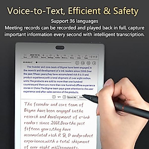 Bigme S6 Color + Ereader 7.8'' E-Ink Screen ePaper Tablet 6G 128GB eBook Reader Support Google Play Notetaking Tablet with Stylus and Cover