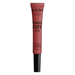 NYX PROFESSIONAL MAKEUP Powder Puff Lippie Lip Cream, Liquid Lipstick - Best Buds (Nude Rose)