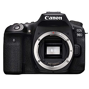 Canon DSLR Camera [EOS 90D] with 18-135 is USM Lens | Built-in Wi-Fi, Bluetooth, DIGIC 8 Image Processor, 4K Video, Dual Pixel CMOS AF, and 3.0 Inch Vari-Angle Touch LCD Screen, Black