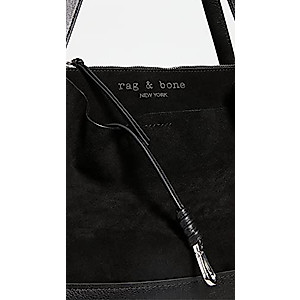 rag & bone Women's Passenger Tote 2.0, Black, One Size