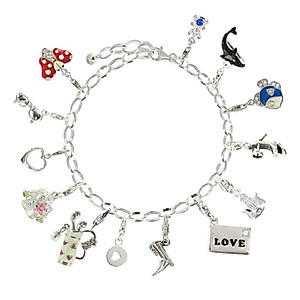 LES POULETTES JEWELS - Sterling Silver Charms Bracelet - Classics - Size 8.5 inch