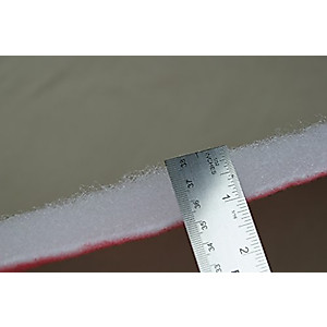 Aqua-Flo Pond & Aquarium Filter Media, 12" x 120" (10 Feet) Long x 1" Thick (Pink/White)