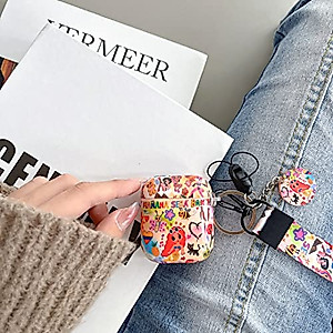 Cute Cartoon Character Airpod 1/2 Case,MAÑANA SERÁ Bonito Headphone,Fashion Cool Cartoon Design Pattern Skin,Ideal for Super Fans and Fanatics (Karol G)