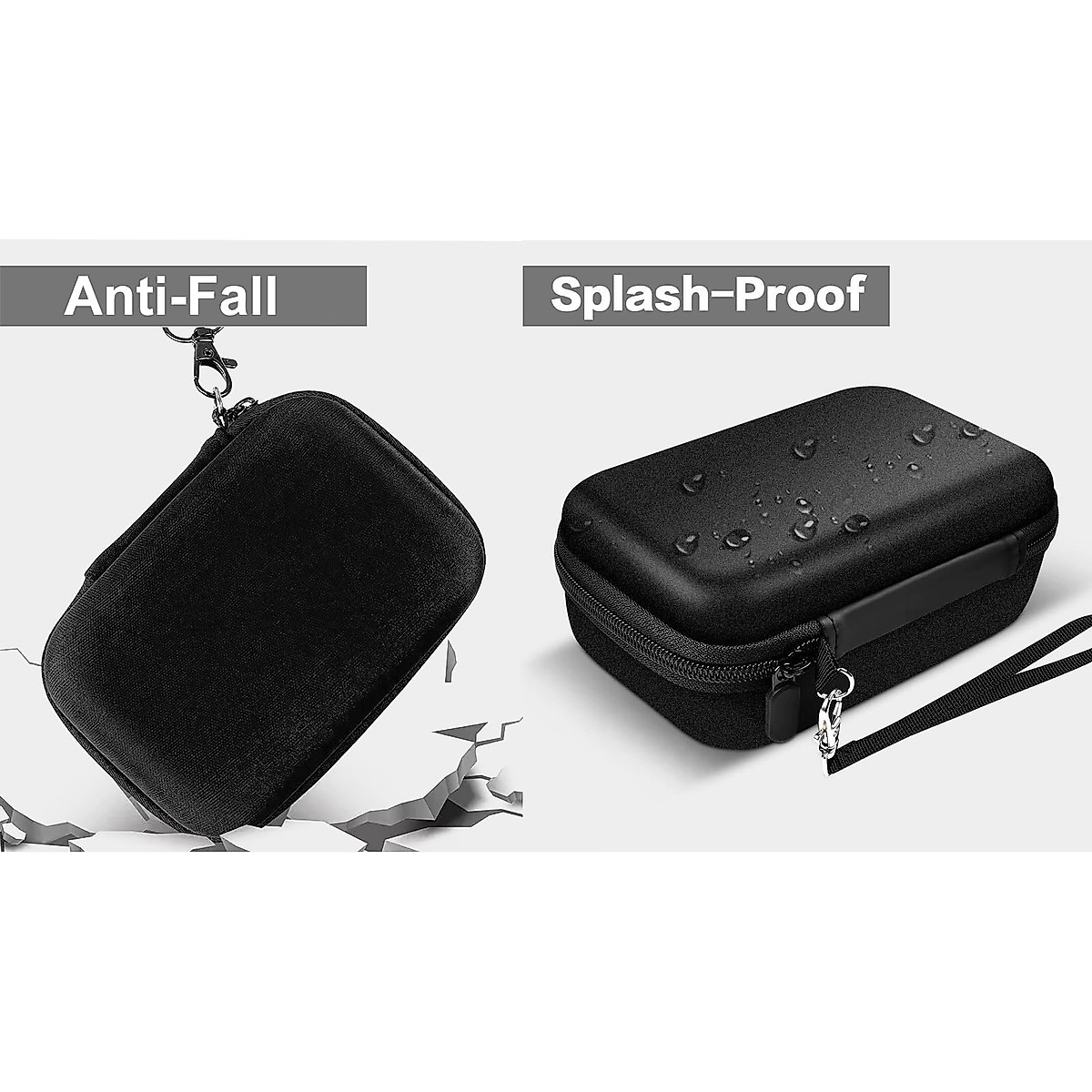 Flash Drive Case USB Case Organizer TATMOHIK USB Holder Thumb Drive Case Storage for USB Sticks, USB Storage Case, Jump Drive Case,USB Drive Pouch，USB Bag (Black/20 Slots)