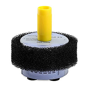 Wonder Creature Cat Fountain Filter Replacement Sponge Foam for 2.5L/84 oz Stainless Steel Cat Fountain, Bento Cat Fountain and Other Stainless Steel Cat Fountains, 4 Pre-Foam Filters Pack Black