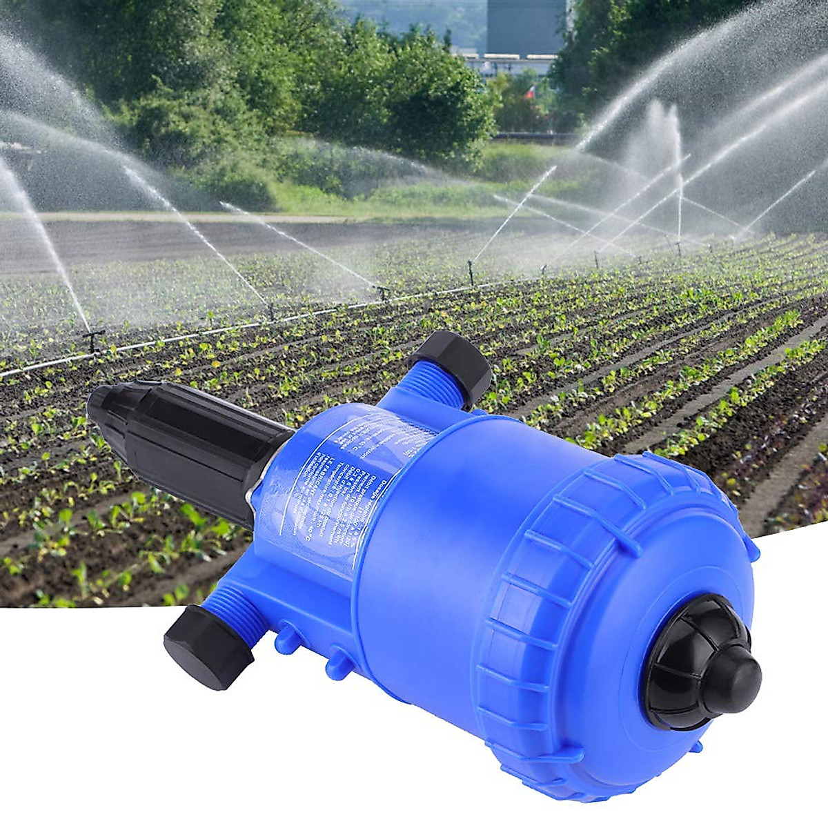 0.2%-2% Adjustable Fertilizer Injector, Automatic Dosing Device Irrigation Injector Chemical Liquid Doser Dispenser Dosatron Injector Powered by Water Dosing Pump for Garden