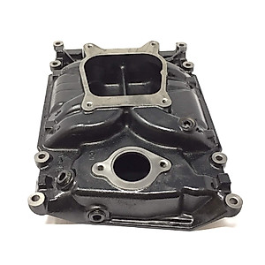New 4.3L, 262 CID 4 barrel Vortec Marine Intake Manifold Assembly. Replaces Mercruiser 824330T1, Volvo Penta 3855806