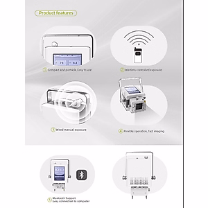 Canis 5C High Frequency Digital Portable Veterinary X-ray Machine for Mobile Radiography in Veterinary Medicine