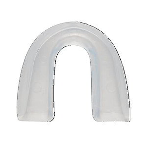 Wilson Single Density Mouthguard Without Strap, Clear, Adult